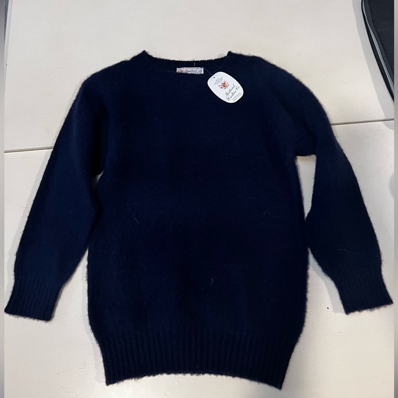 Shetland Wollen Co. | Sweaters | Nwt Shetland Woollen Co Shaggy Crew ...